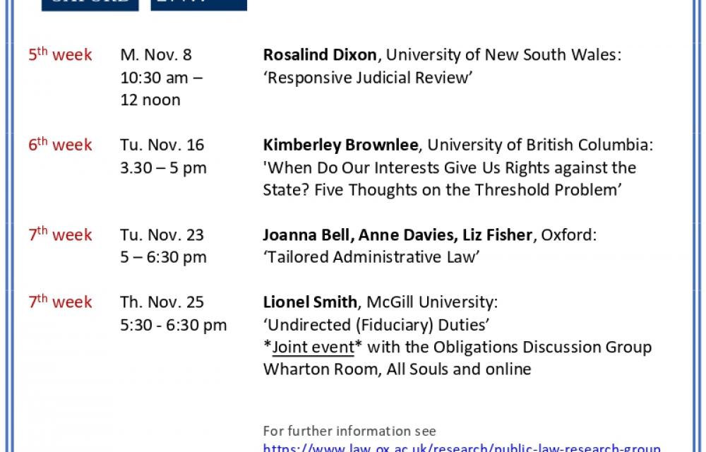 Graduate Discussion Groups | Faculty of Law