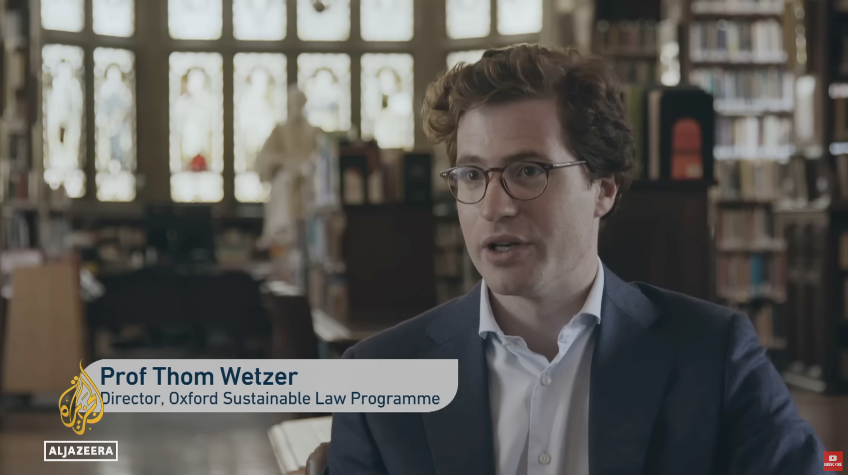 Thom Wetzer and Sustainable Law Team featured on Al Jazeera Documentary ...