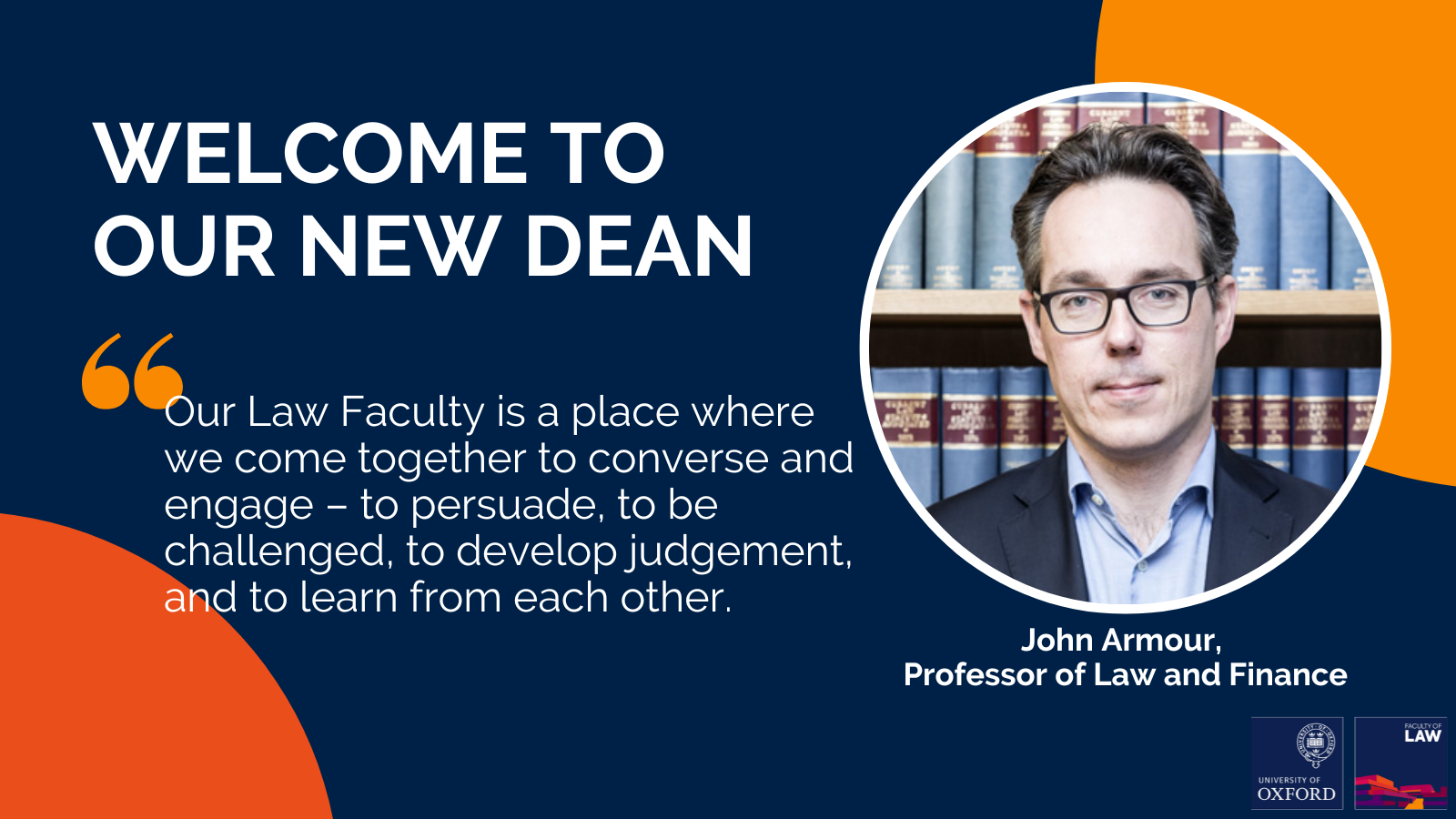 Dean's message to alumni | Faculty of Law
